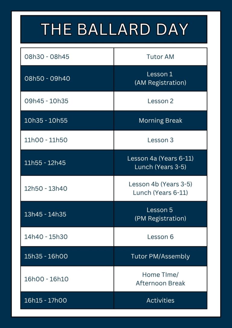 The School Day | Private School Hampshire | Ballard School